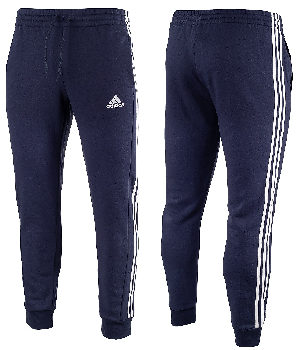 adidas Pánské tepláky Essentials Fleece 3-Stripes Tapered Cuff IJ6493